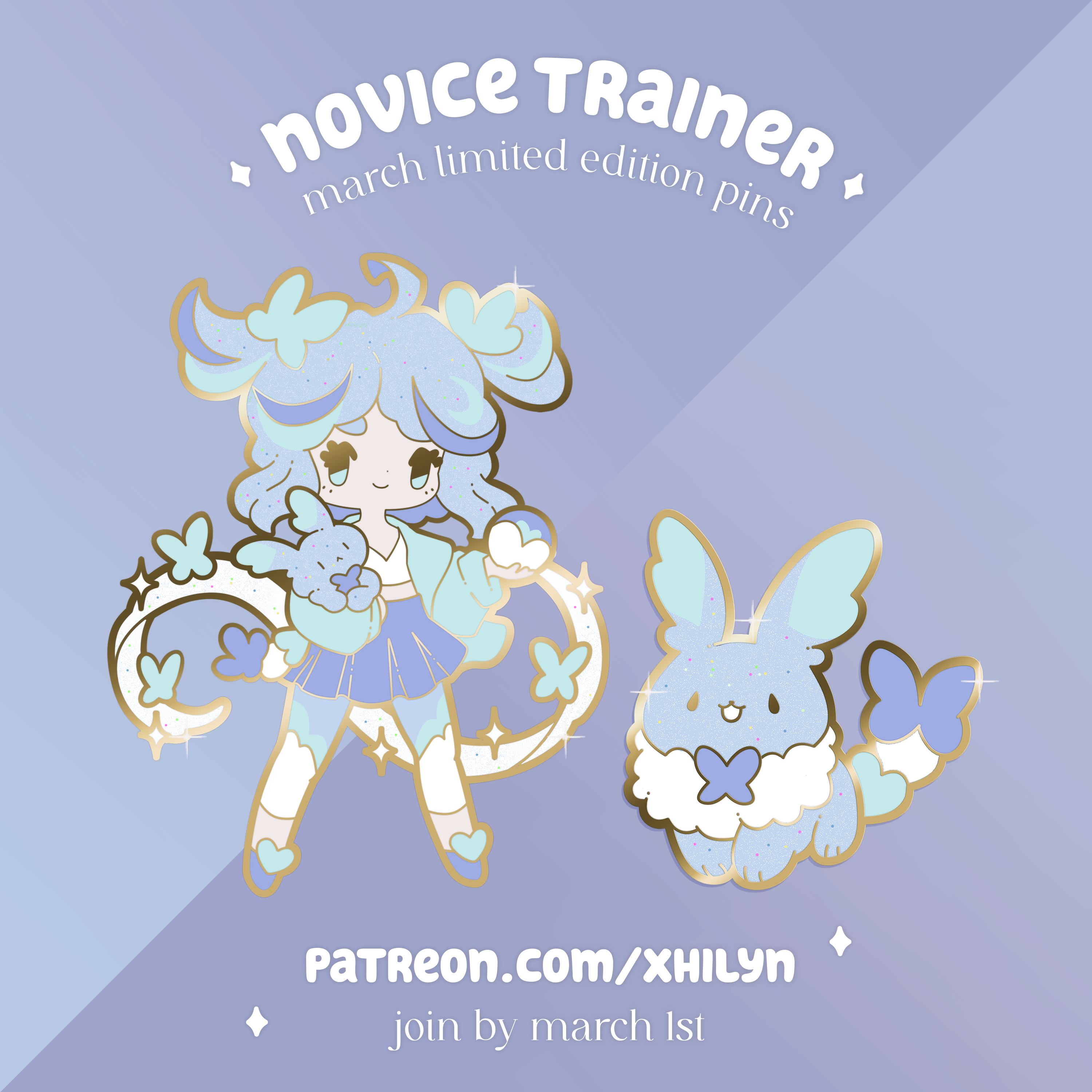 Novice Trainer Pins - Mar 2024 – Xhilyn