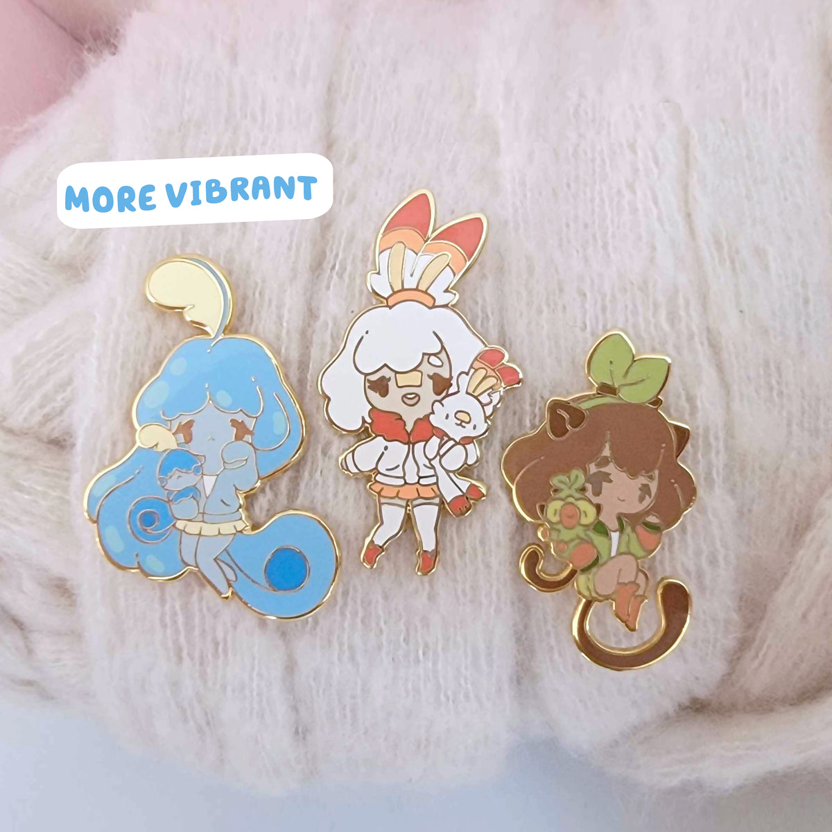 Gen 8 Starters - Sobble, Scorbunny, & Grookey– Xhilyn